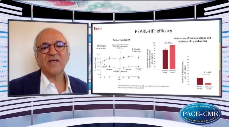 New potassium binders for management of hyperkalemia in HF - PACE-CME